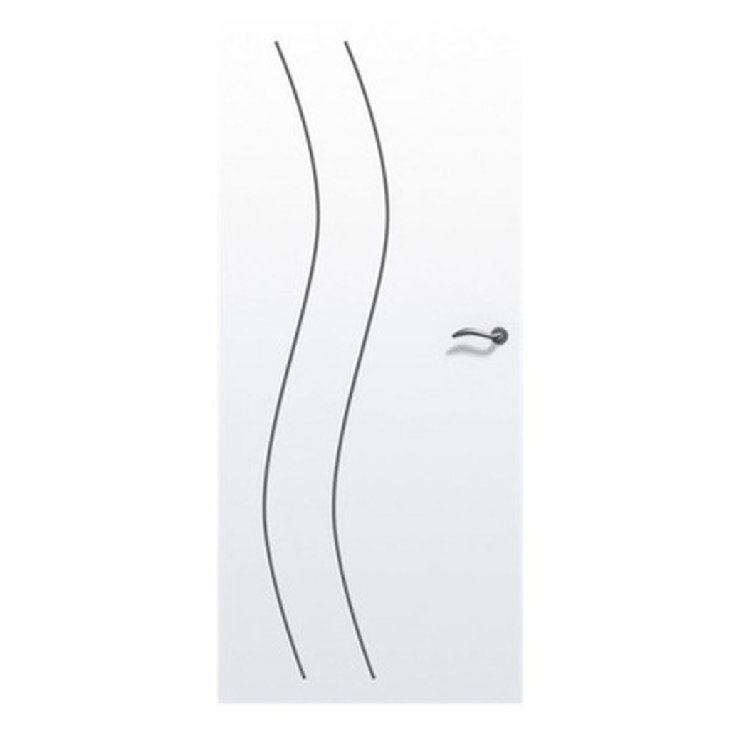 Bloc-porte alvéolaire gravé Design River - Huisserie 88x57 - 730X2040mm ...