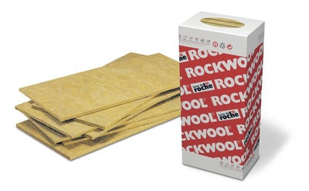Panneau isolant en laine de roche DB Rock - Rockwool - 600x1350mm ép. 30mm