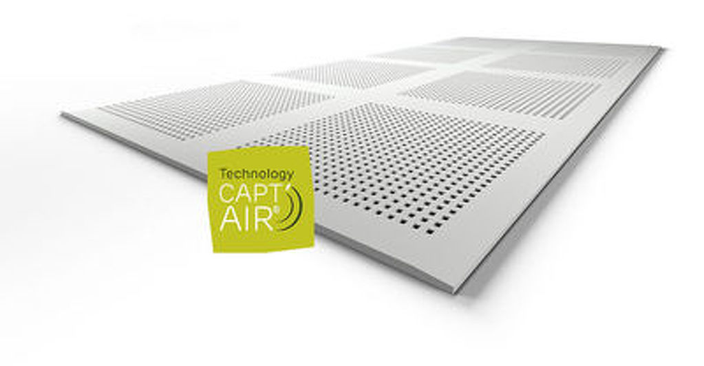 Plaque de plâtre Creason perforée carrée 10x10mm - Siniat - Epaisseur ...