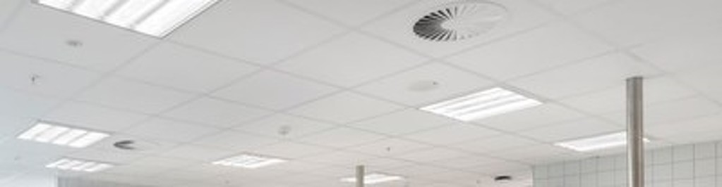 Dalle de plafond Cleanspace Pro pour ossature A24 - Rockfon ...